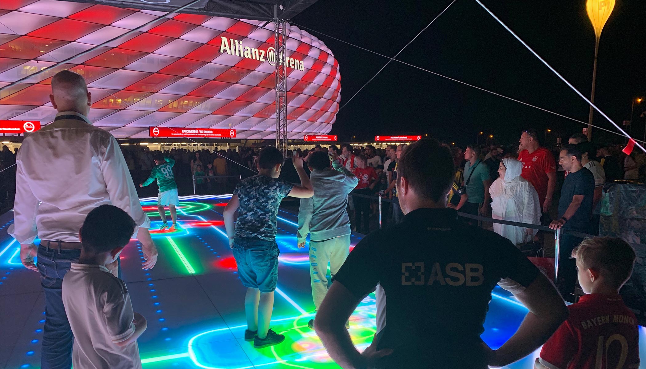 ASB LumiFlex - Full LED Video Sports Floor - ASB GlassFloor